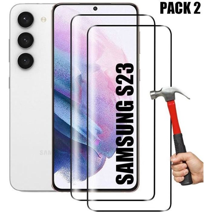 Vitre de protection - BOOLING - pour Samsung Galaxy S23 - Lot de 2 ...