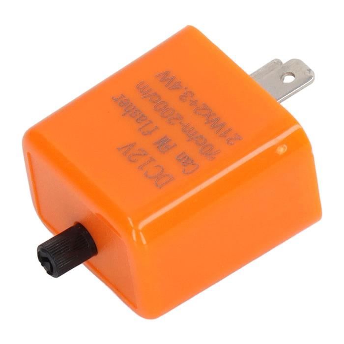 Fafeicy Relais de clignotant Clignotant relais 12V LED clignotant 2 ...