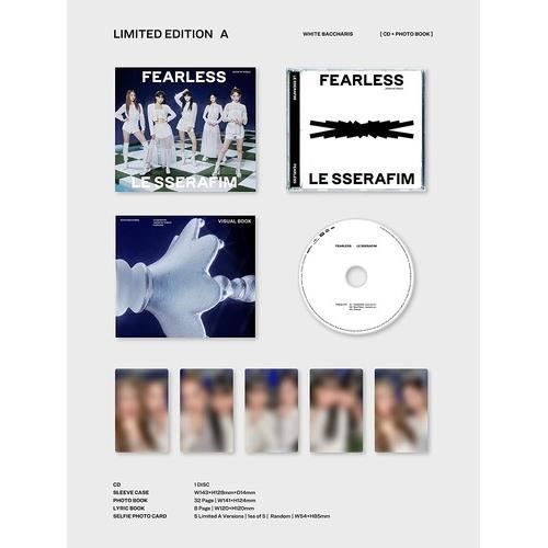 Le Sserafim - LE SSERAFIM - Fearless (Limited Edition A - CD ...