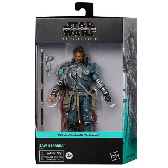 Figurine - HASBRO - Saw Gerrera - PVC - 15 cm - Articulée avec ...