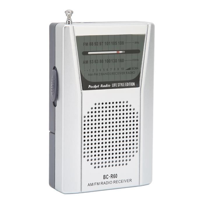 BEL-7293629088242-Petite radio Portable AM FM Transistor Radio 5W ...