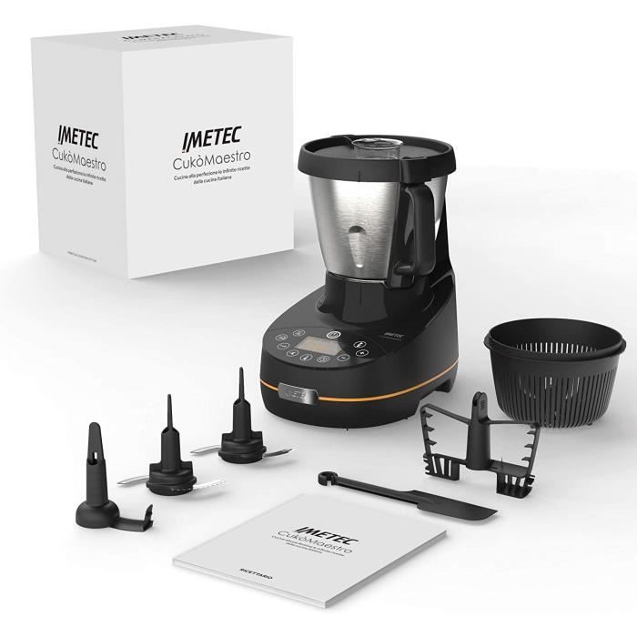 Robot de cuisine - IMETEC - Cuko Maestro - 1000 W - 20 programmes ...
