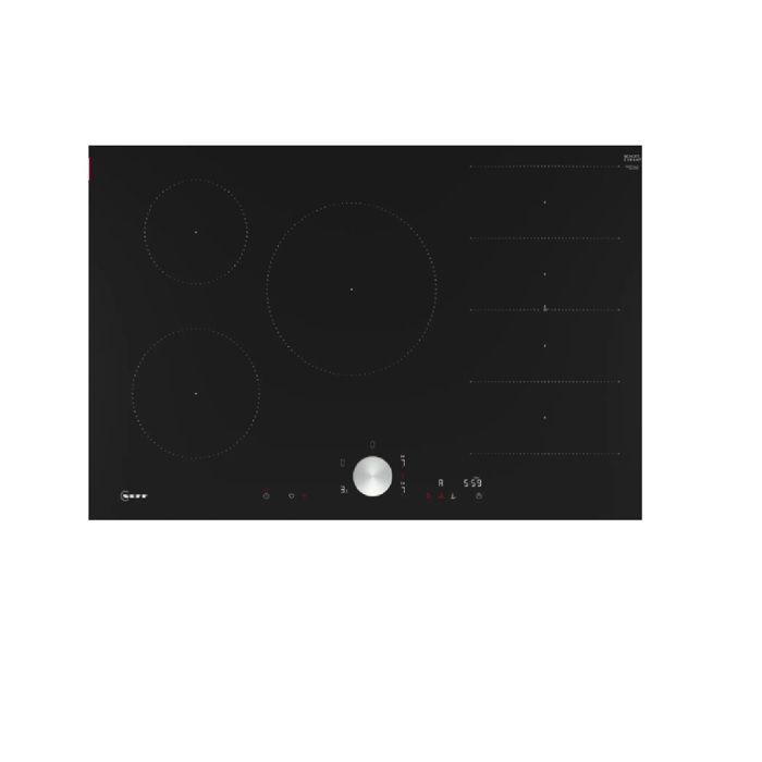 Neff Table de cuisson à induction 83cm 5 foyers 7400w noir - T68TTV4L0 ...