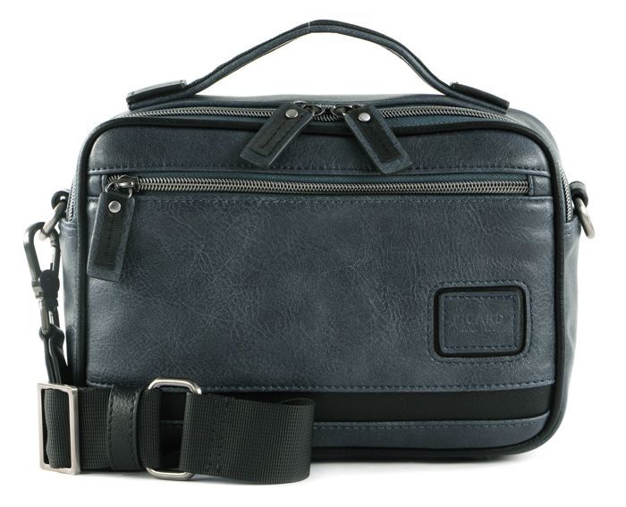 PICARD Sac à épaule bandoulière gris bleu pour homme - Breakers ...