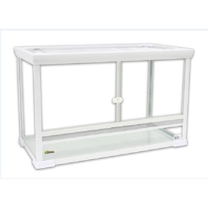 Terrarium Vision Blanc 80 -80x45x60(H) cm REPTILES-PLANET - Cdiscount ...