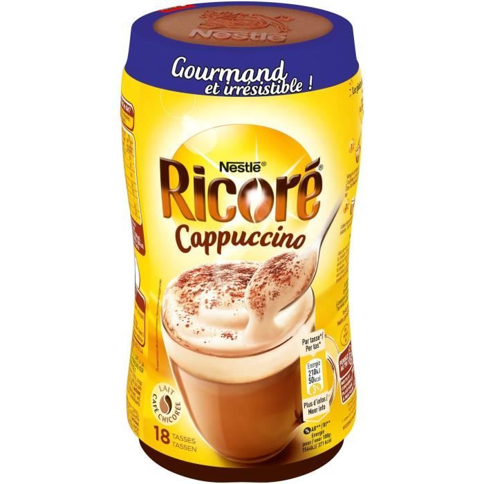 RICORE Café cappuccino soluble - boite de 243 g - Cdiscount Au quotidien