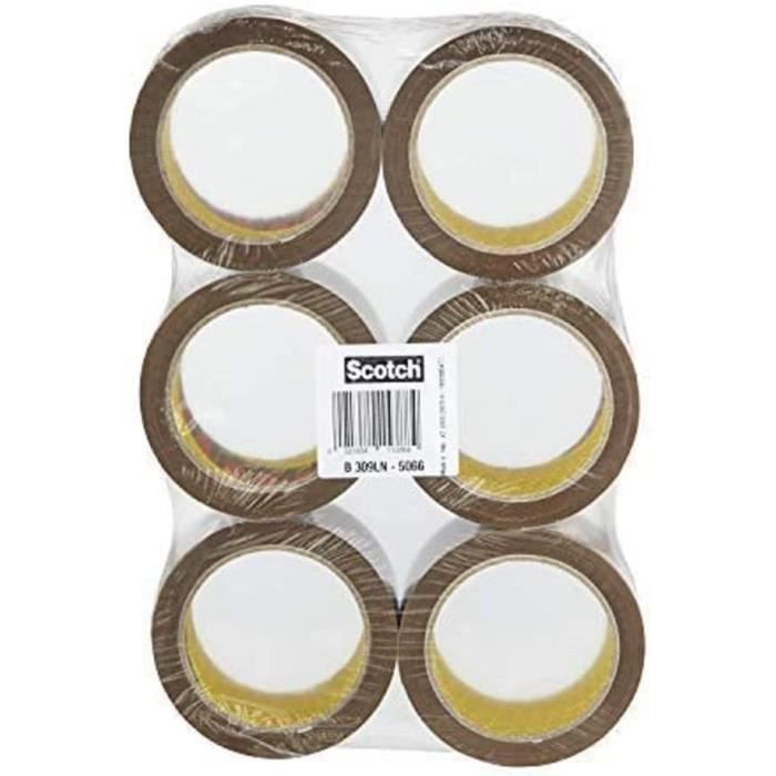 Scotch Rouleaux de Ruban adhésif sans solvant Acrylique 50 mm x 66 m ... Scotch Rouleaux de Ruban adhésif sans solvant Acrylique 50 mm x 66 m ...