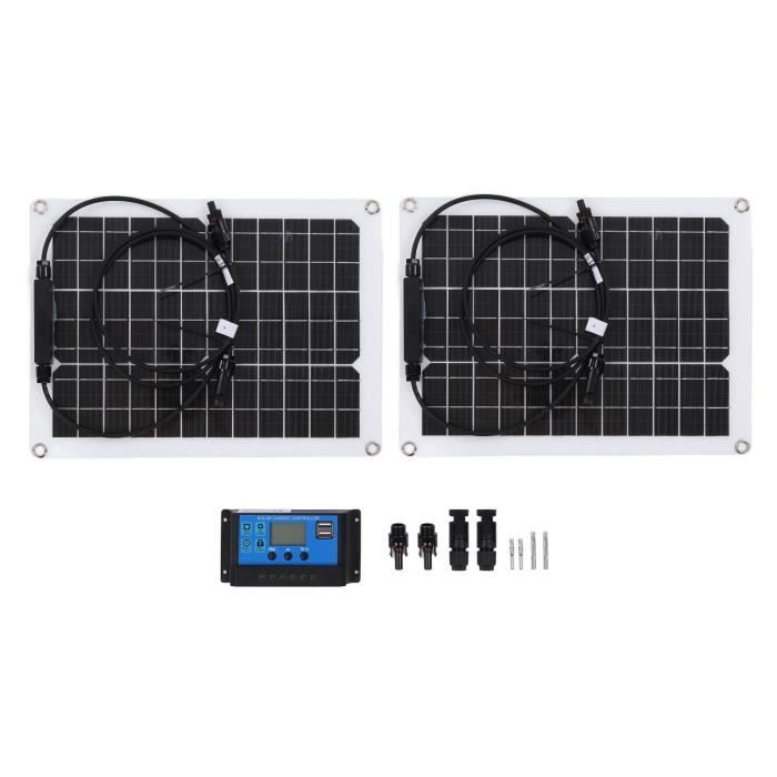 YOSOO Kit de panneau solaire Panneau Solaire Monocristallin Étanche ... YOSOO Kit de panneau solaire Panneau Solaire Monocristallin Étanche ...