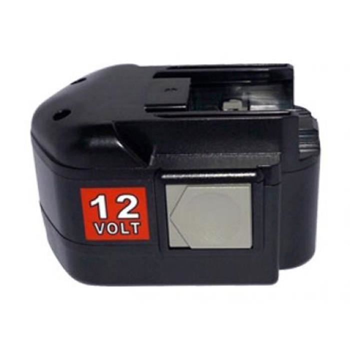 12V 2000mAh Batterie pour AEG B1220, B 1220, MXM12, MXM 12, YTB001, YTB ...