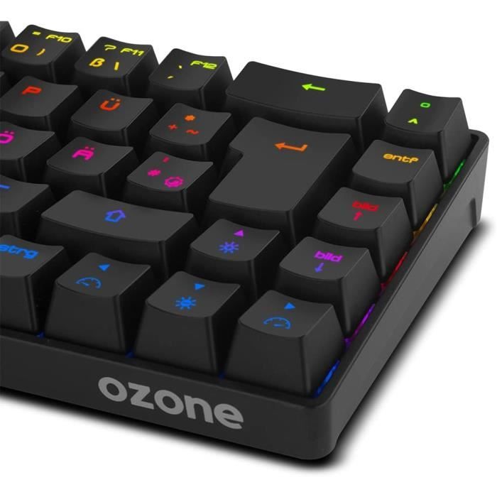 Ozone Gaming Mini Tactical Keyboard -Oztacticalde- Clavier Mécanique ...