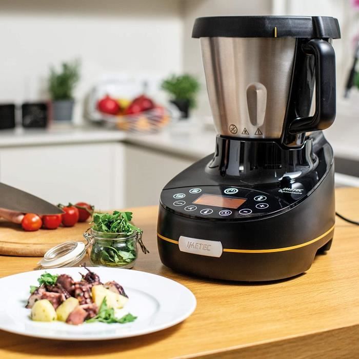 Robot de cuisine - IMETEC - Cuko Maestro - 1000 W - 20 programmes ...