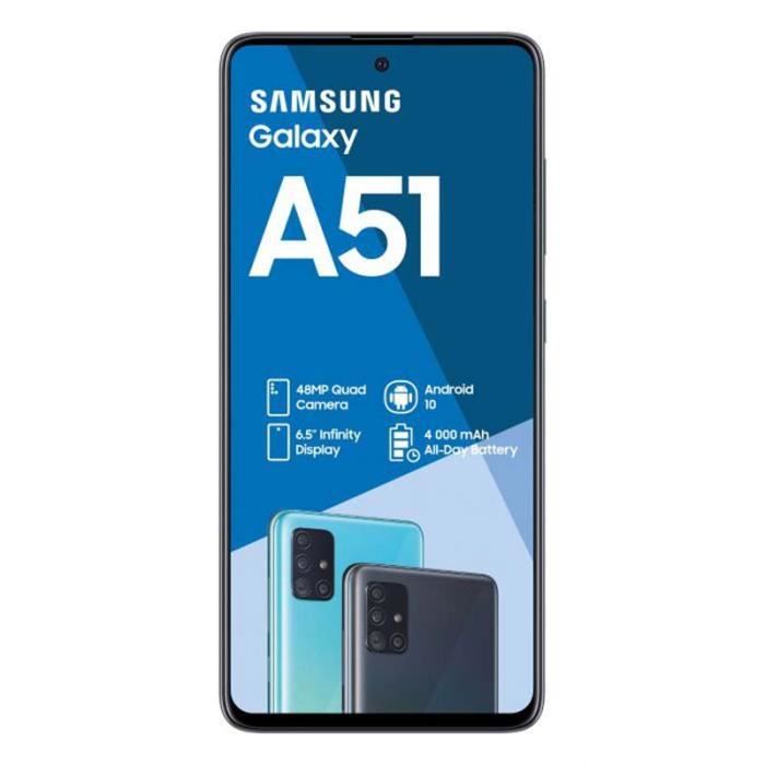 Samsung Galaxy A51 - Double SIM - 128GB - 4GB RAM - Noir - Cdiscount ...