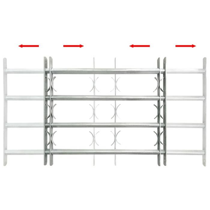 "Remise" Grille réglable de sécurité - LMT - de fenêtres et 4 barres ...
