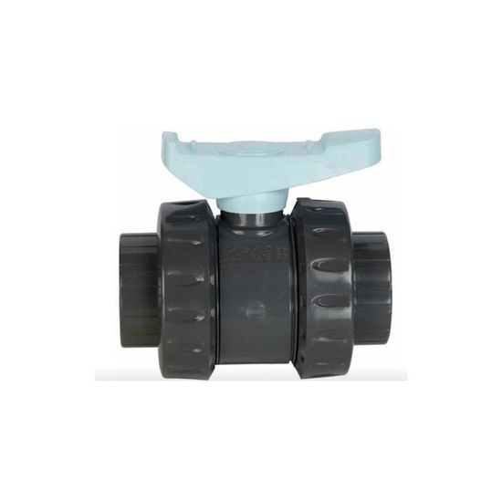 Vanne PVC à boisseau sphérique PN-16 Astore Vanne anti-block Ø 50 mm ...