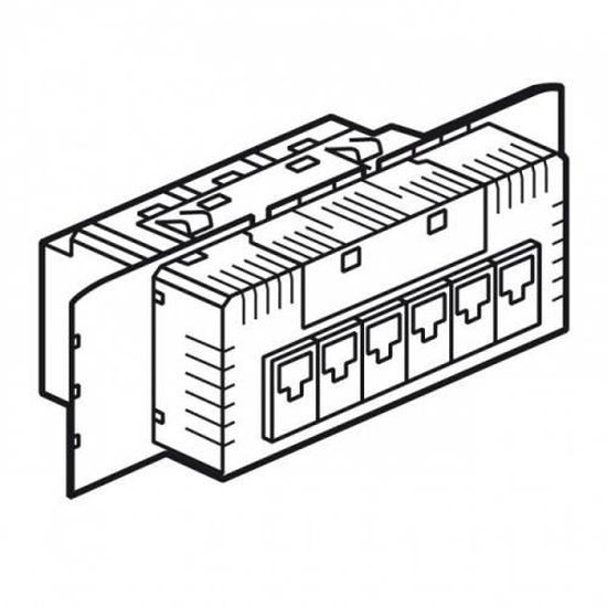 Switch ethernet 10/100 base t encastrable legrand céliane - Cdiscount ...
