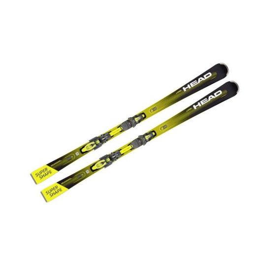 Skis HEAD Supershape Espeed Prd 12 GW 2023 Noir,Jaune - Homme/Adulte ...