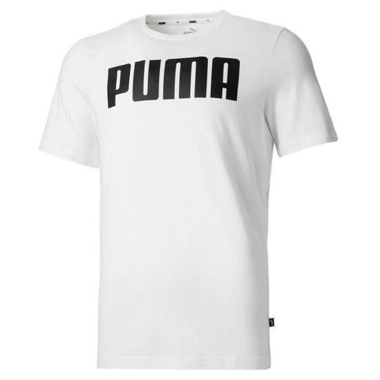 T-shirt Blanc Homme Puma Blanc - Cdiscount Prêt-à-Porter