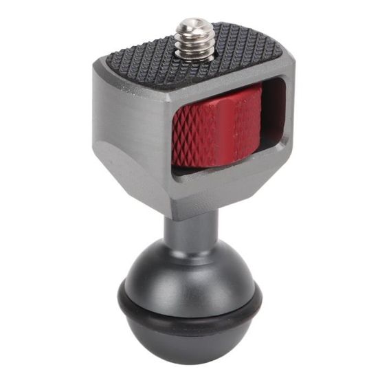 Zerone support pour mini rotule pour trépied Mini trépied rotule 1/4in ...