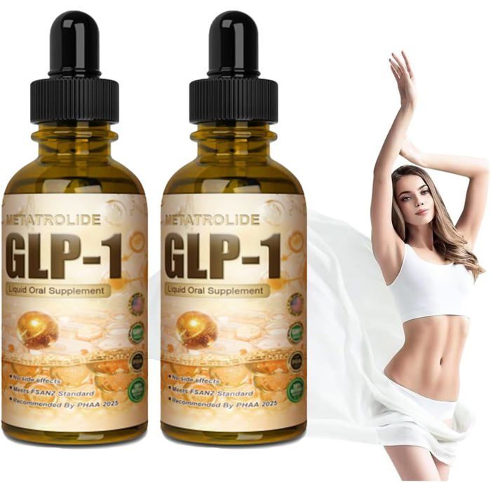 GLP 1 drop, GLP-1 oral solution, GLP-1 peptide complex serum, natural ...