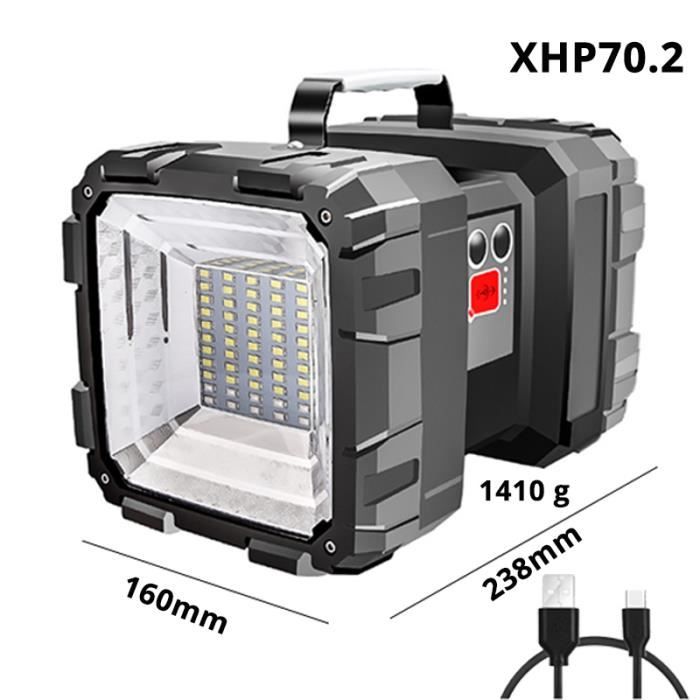 XHP70.2--Xhp 70.2 50 Lampe de Bain Rechargeable à LED, Projecteur ...
