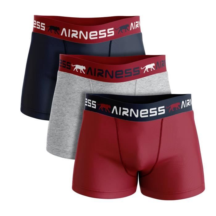 BOXER HOMME AIRNESS CASCADE MAR/GRIS/RGE-XL XL - Cdiscount Electroménager