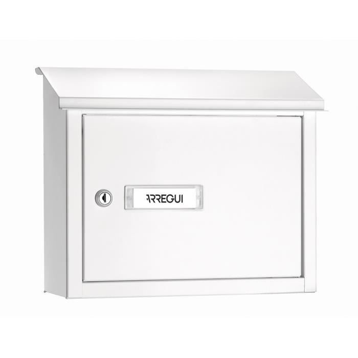 ARREGUI V4061 Boîte aux lettres en aluminium pour porte, mur et portail ...