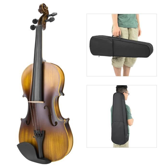 RAN Ashata violon en bois massif Tête de tilleul de pont de violon d ...