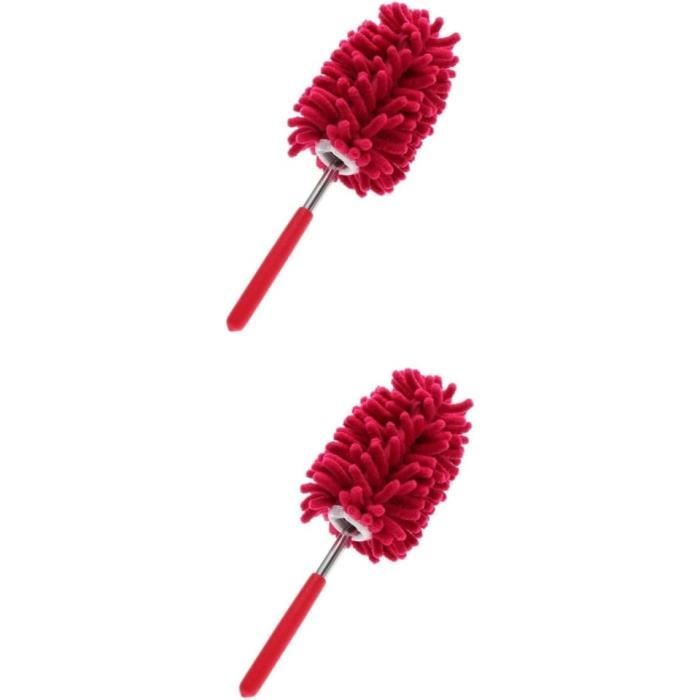 2 Pièces Mini Plumeau Extensible Chenille Plumeau À Main Plumeau ...