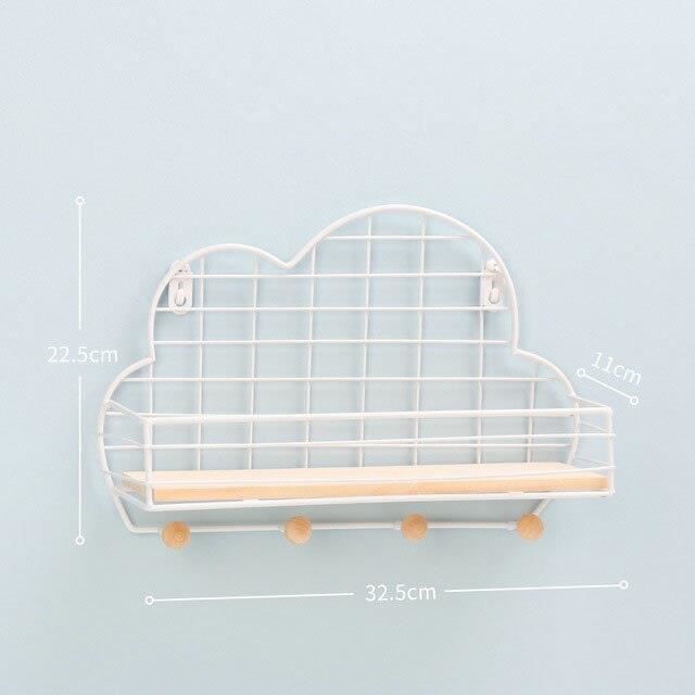 Décoration murale,Étagère murale flottante en fer pour chambre d'enfant ... Décoration murale,Étagère murale flottante en fer pour chambre d'enfant ...