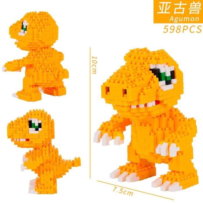 Jeu D'Assemblage DH0NW JJ6027 dessin animé japonais Animation Digimon ...