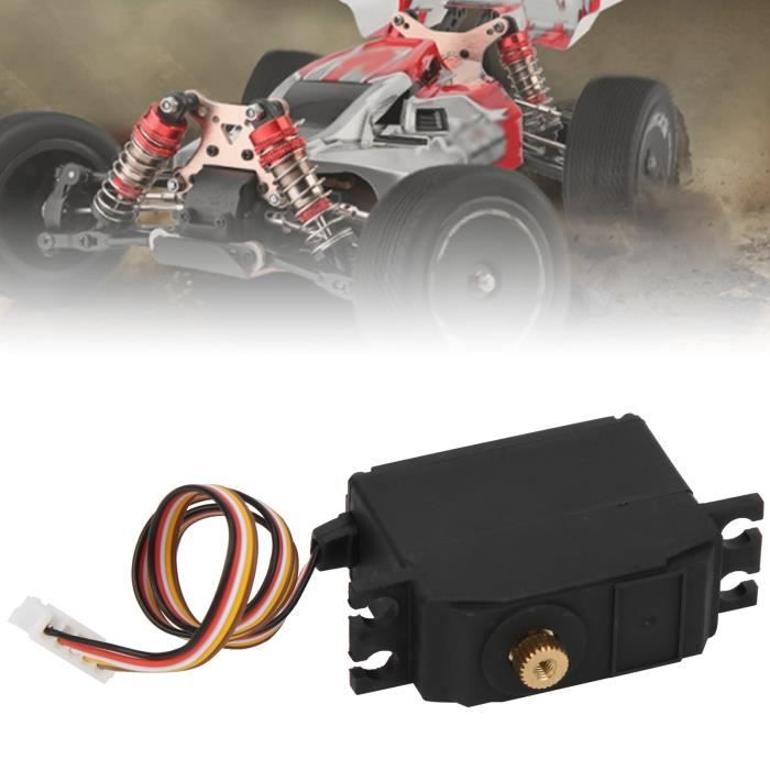 DILWE-Servo à Engrenages en Métal Accessoire Amélioré pour Wltoys 12428 12423 Modèle de Voiture ...