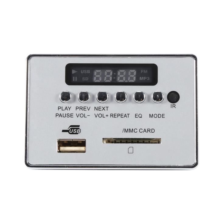 Décodeur MP3 - GOTOTOP - Module audio Bluetooth - Radio FM - Affichage ...