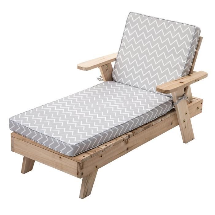 Transat en bois pour enfant Autres Beige - Cdiscount Jardin