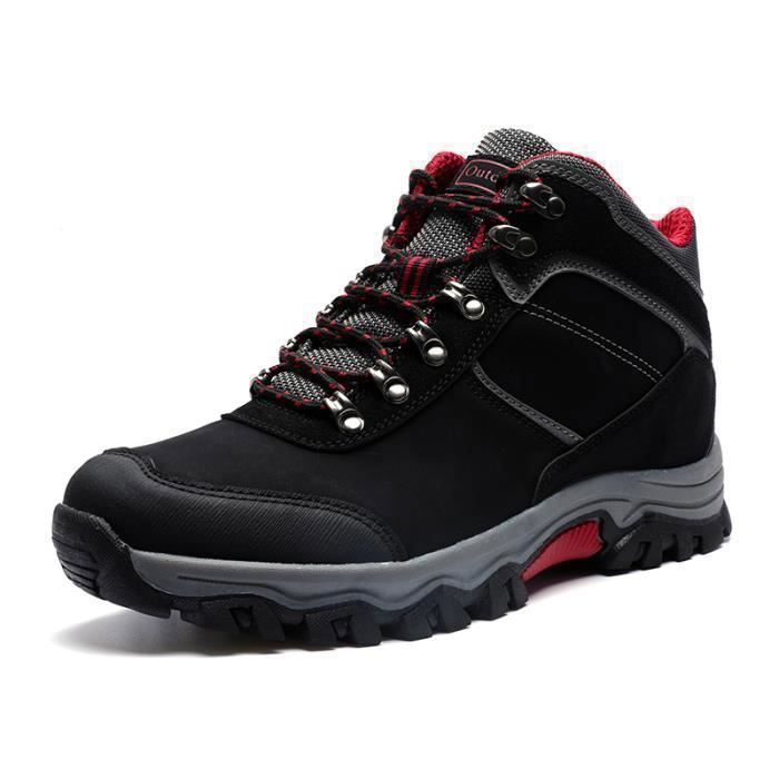Chaussures Marche Randonnées Pour Homme Trekking Outdoor Marron ...