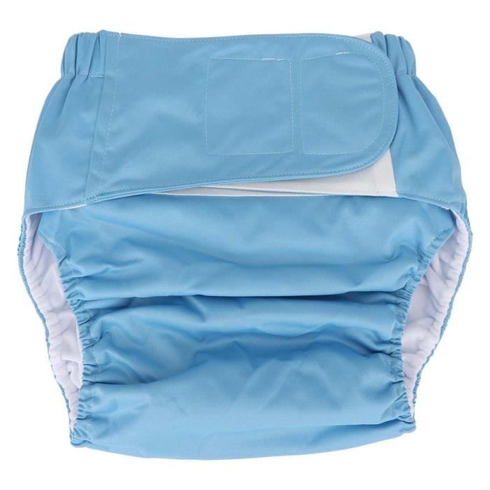 OMABETA Couches pour adultes hygiene incontinence Couche bleue Taille ...