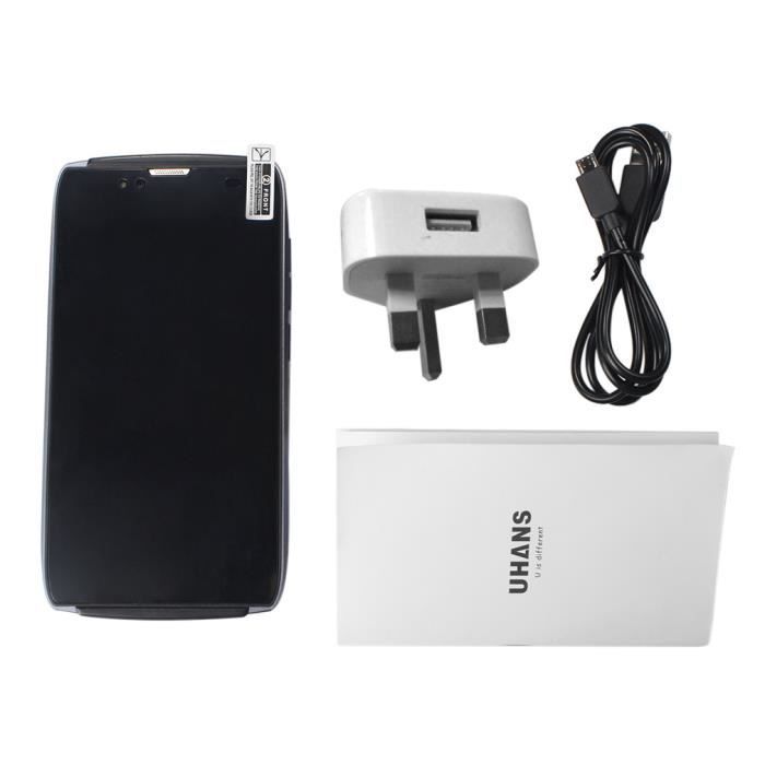 UHANS U300 double carte SIM 5,5 pouces 1080 * 1920 HD Octa-Core téléphone pour Android ...