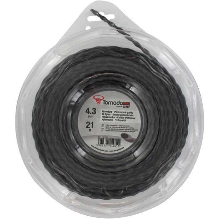 Coque fil nylon copolymère - OZAKI - TORNADO - Longueur 21 m - Ø 4,30 ...