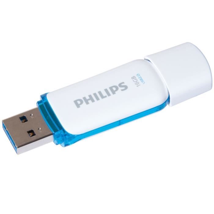 Philips Clé USB - Snow - USB 2.0 - 16Go - Cdiscount Informatique