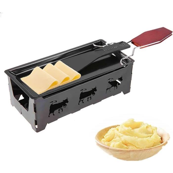 Fromage Plateau De Cuisson En Acier,Mini Raclette Pliable Photophore ...