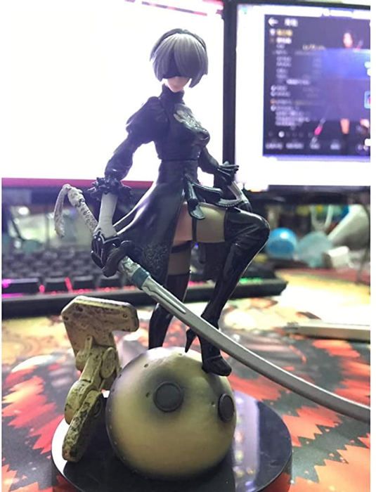 Nier Automata 2B Yorha No. 2 Type B 9S No.9 Type S Battle Droids PVC ...