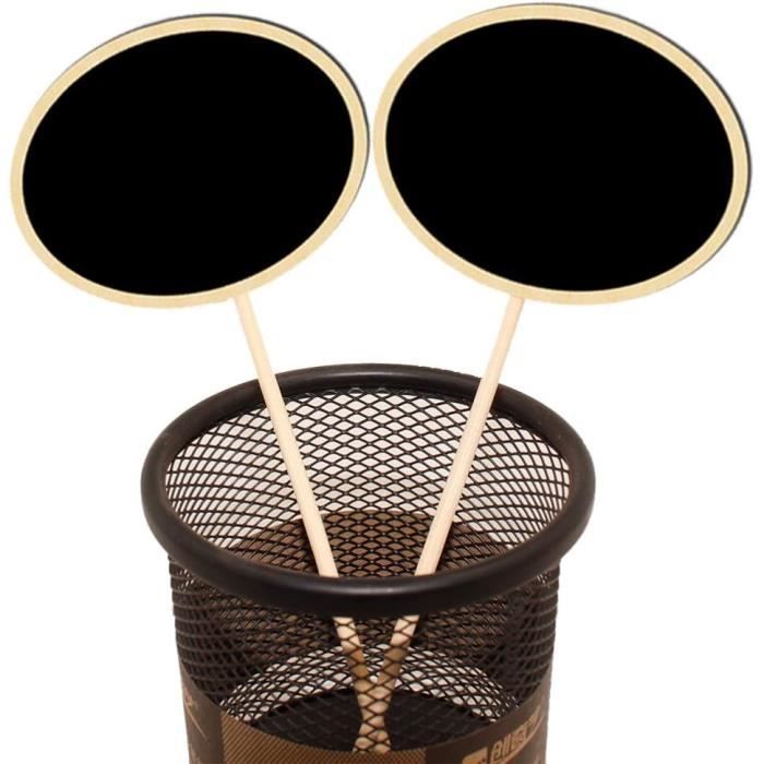 20 Pièces Ovale En Bois Mini Tableau Signes Babillard Signe Pour Les ...