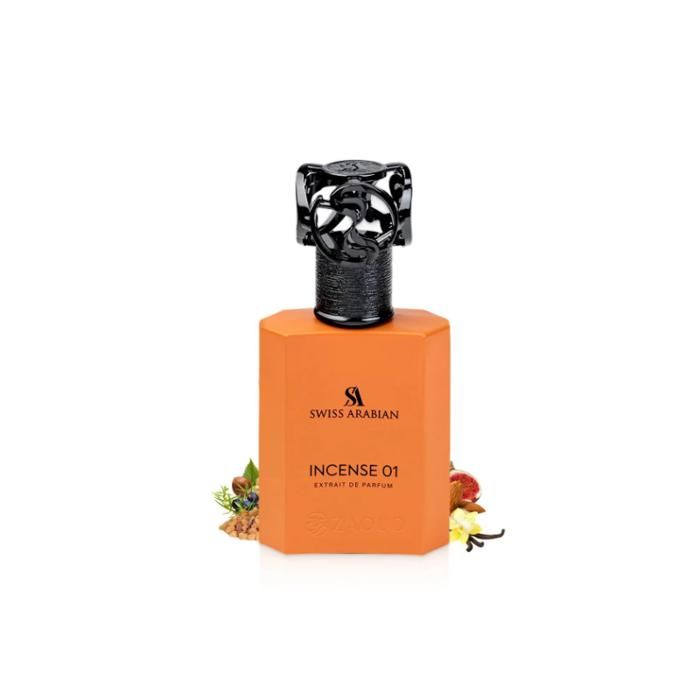 Incense 01– Extrait de parfum de Parfum 50 ml - Swiss Arabian ...