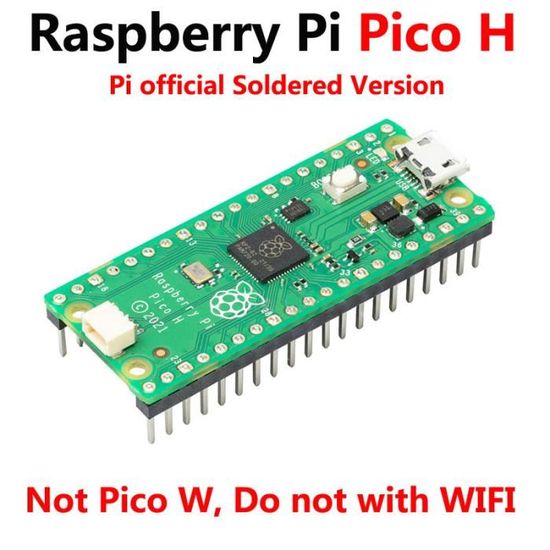 Pico h - Carte De Microcontrôleur Haute Performance Raspberry Pi Pico Ou Pico W Avec Interfaces ...