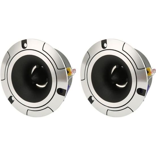 Tweeter de Voiture, 2 Pcs 150W HiFi Super Tweeter, Tweeter à Dôme ...