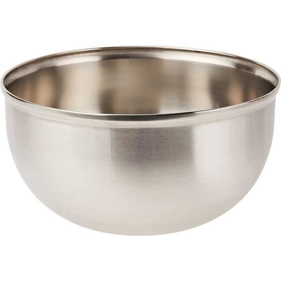 Saladier en Inox Diamètre: 24 A48 - Cdiscount Maison