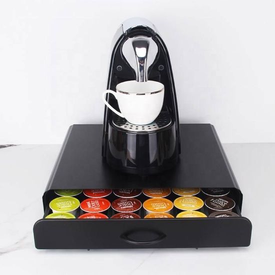 NetBoat Tiroir Capsule de Café - Rangement Support pour Dosette Machine ...