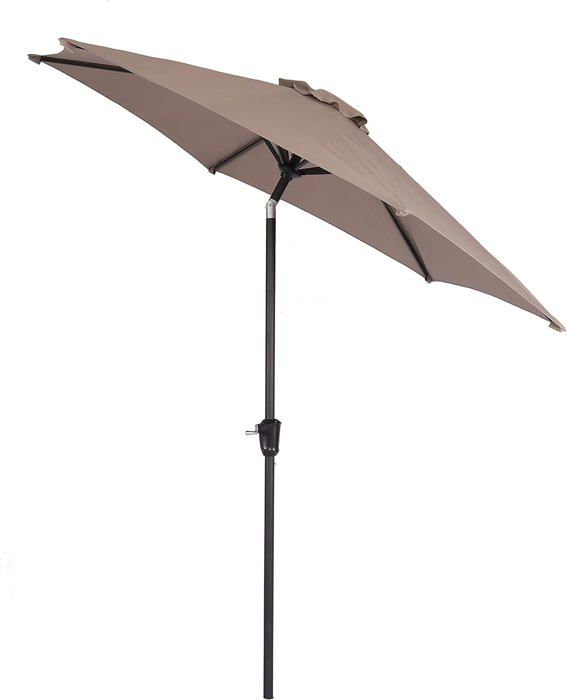 Parasol 81014 Parasol de 275 cm de diamètre avec mat en aluminium ...