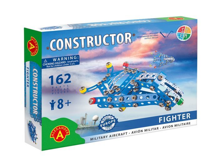 Alexander Toys - Constructor Fighter - Avion militaire - Cdiscount Jeux ...