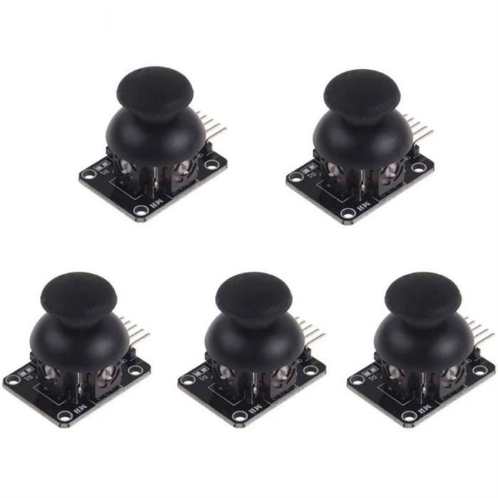 Module De Joystick Arduino Xy À Double Axe, 5 Pièces-lot, Capteur De ...