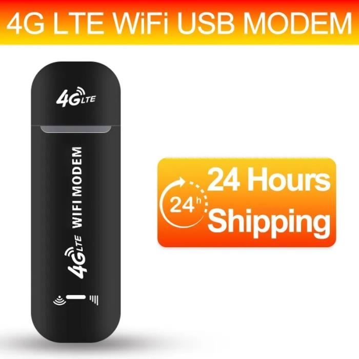 4G LTE Black - Routeur WIFI sans fil portable 4G, 150Mbps, clé modem ...